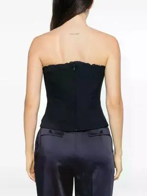 Marella Ruffle-trim Strapless Top