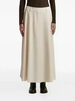 Peserico Belt-loops A-line Maxi Skirt