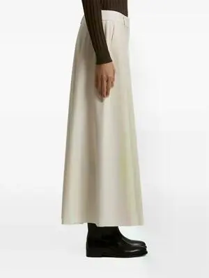 Peserico Belt-loops A-line Maxi Skirt