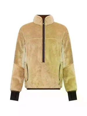 Moncler Half-zip Fleece Sweatshirt - Neutrals
