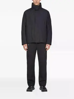 Veilance High-neck Concealed-fastening Coat