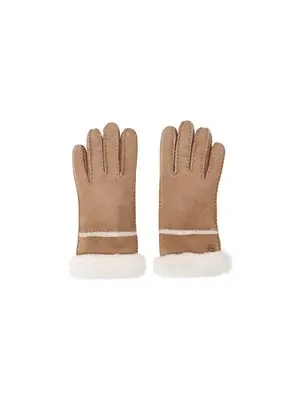 UGG Gloves "seamed Tech - Brown