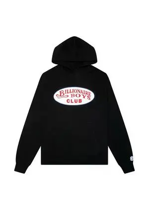 BILLIONAIRE BOYS CLUB Club Logo-print Cotton Hoodie - Black
