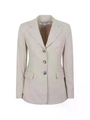 Veronica Beard Single-breasted Peak-lapels Jacket - Neutrals