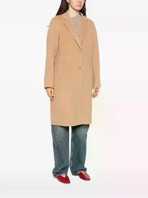 Marella Notched-lapel Single-breasted Coat