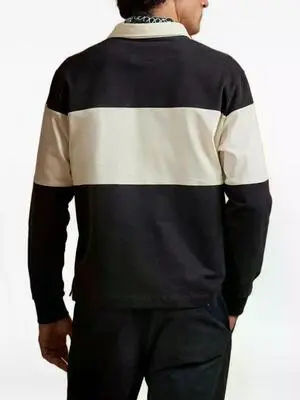 LA MARTINA Dion Long-sleeve Colour-block Polo Shirt