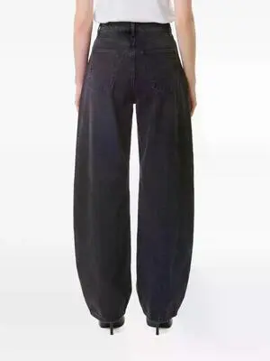 THE FRANKIE SHOP Nick Barrel Leg Jeans Wash