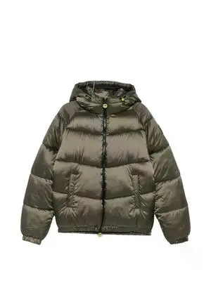 BARROW Hooded Puffer Jacket - Green