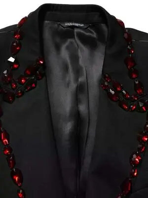 Dolce & Gabbana Crystal-embellished Single-breasted Suit