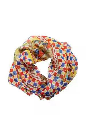 Dolce & Gabbana Carretto-print Silk Scarf