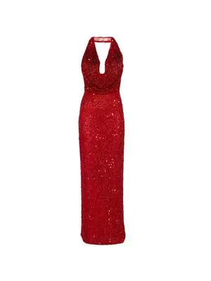 Rachel Gilbert Presley Gown - Red