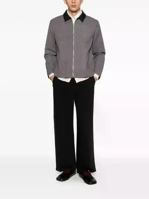 KARTIK RESEARCH Kantha Zip-up Jacket - Grey