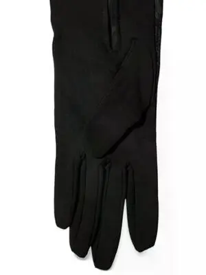 Dolce & Gabbana Logo-print Zip-detail Gloves