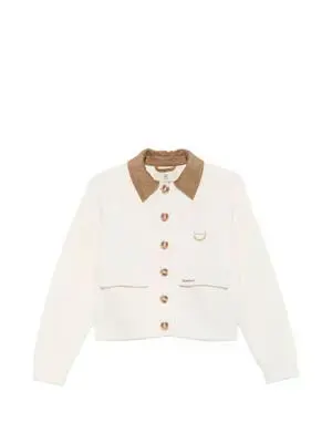 Barbour Corduroy-collar Cropped Jacket - Neutrals