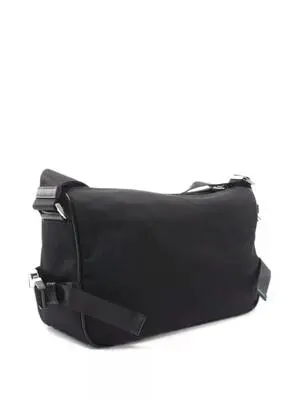 Prada 2020s Medium Re-nylon Saffiano Leather Shoulder Bag