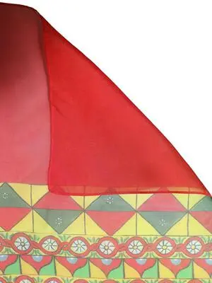 Dolce & Gabbana Geometric-print Silk Scarf