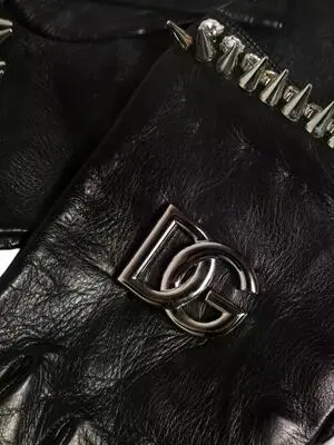Dolce & Gabbana Embellished Fingerless Gloves
