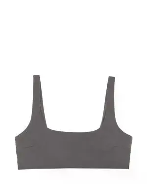 MC2 SAINT BARTH Kassie Logo-embossed Square-neck Sport Bra