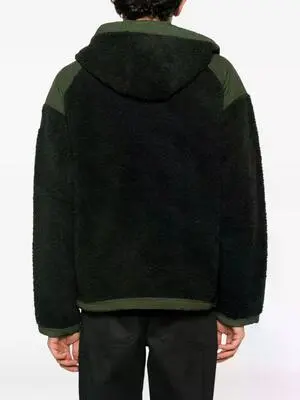 Canada Goose Fleece-texture Hooded Jacket