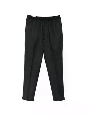 BRIGLIA 1949 Wimbledon Drawstring-waist Pleated Trousers - Grey