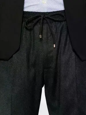 BRIGLIA 1949 Wimbledon Drawstring-waist Pleated Trousers