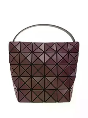 Issey Miyake Geometric-finish Tote Bag - Purple