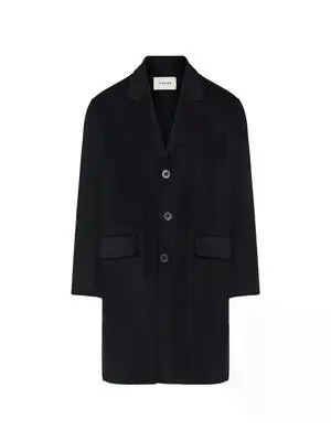 FRAME Double-face Wool Overcoat - Blue