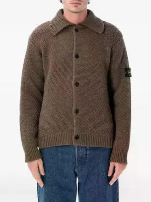 Stone Island 5100056 Lambswool Jumper - Brown