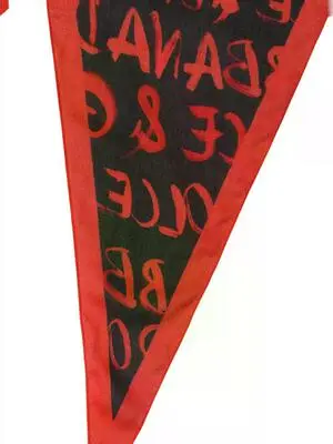 Dolce & Gabbana Graffiti-logo Stole Scarf