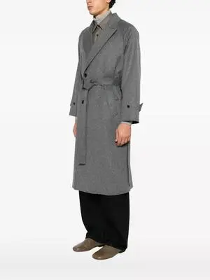 SSSTEIN Chester Belted Raglan-sleeve Coat