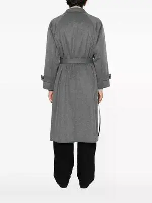 SSSTEIN Chester Belted Raglan-sleeve Coat