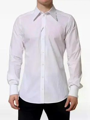 Dolce & Gabbana Martini Long-sleeve Shirt - White