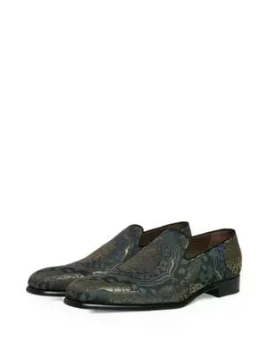 Dolce & Gabbana Floral Brocade Loafers