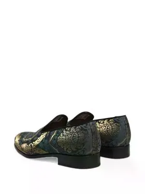 Dolce & Gabbana Floral Brocade Loafers