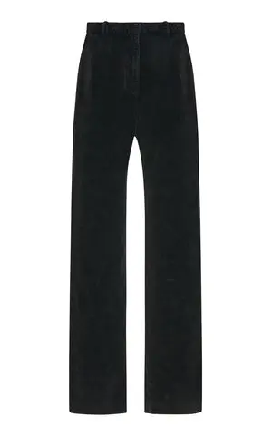 THE ROW Kenton Cotton Corduroy Pants - Black