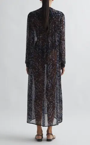 Chan Luu Drip Drip Tunic Midi Dress