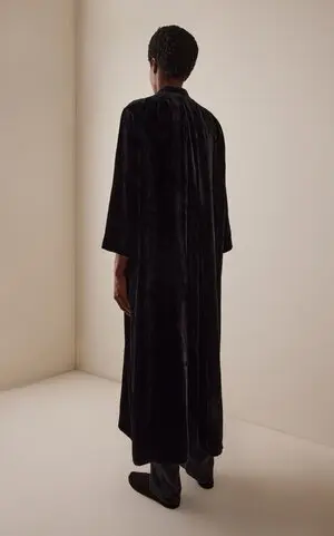 THE ROW Luan Velvet Coat