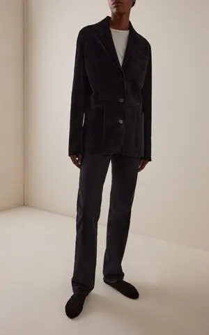 THE ROW Kadie Suede Jacket