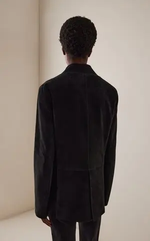 THE ROW Kadie Suede Jacket