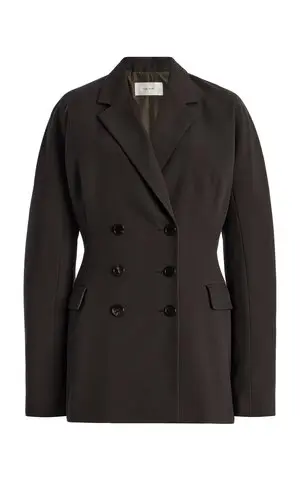 THE ROW Ciro Wool Blazer - Grey