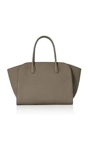 THE ROW Marlo 12 Leather Tote Bag Grey