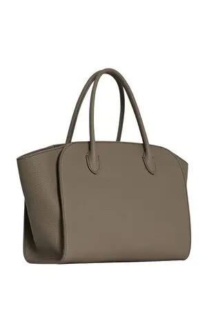 THE ROW Marlo 12 Leather Tote Bag - Grey