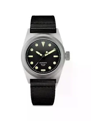 UNIMATIC Uc2 Classic 38mm Watch - Black
