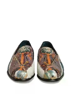 Dolce & Gabbana Sequin-embellished Loafers