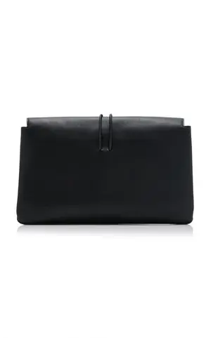 THE ROW Therese Leather Clutch
