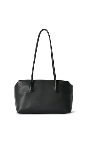 THE ROW Terrasse Leather Bag - Black