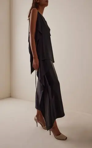 THE ROW Noor D'orsay Satin Pumps