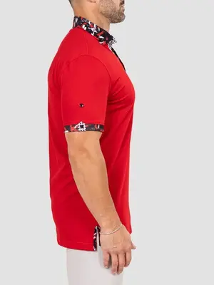 MACEOO Newton Marthy Polo Shirt - Red