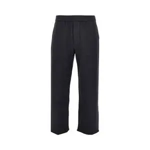 Emporio Armani Interlock Jersey Pants - Blue
