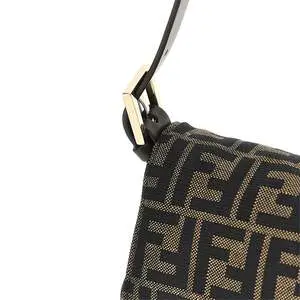 Fendi Craquelé Leather 'flap 26235' Bag
